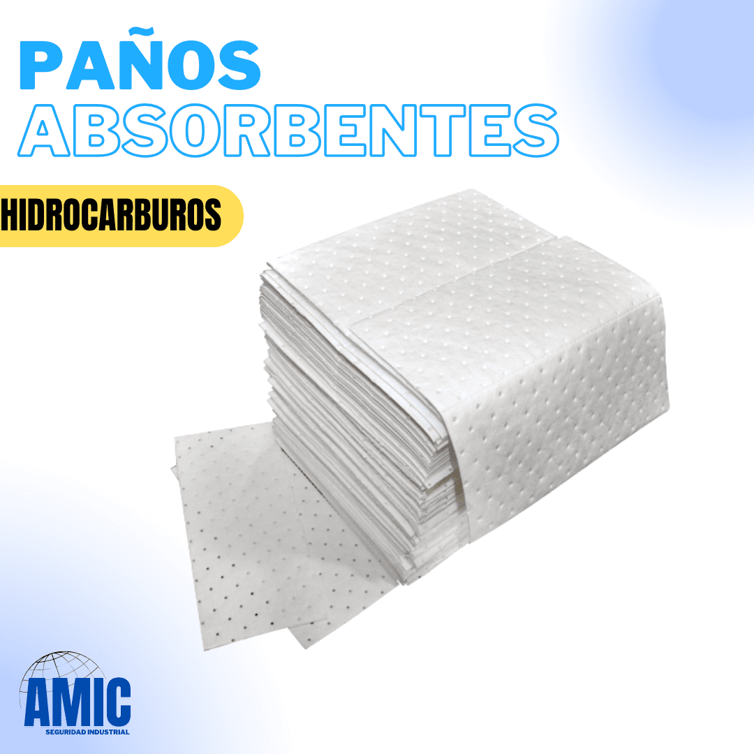 Paños Absorbentes Hidrocarburos 40x50cm – Amic